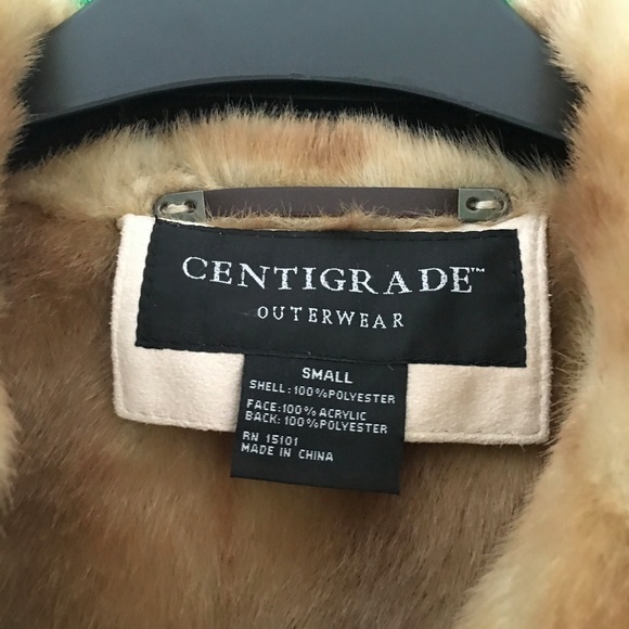 Centigrade | Jackets & Coats | Centigrade Faux Suede And Fur Jacket ...